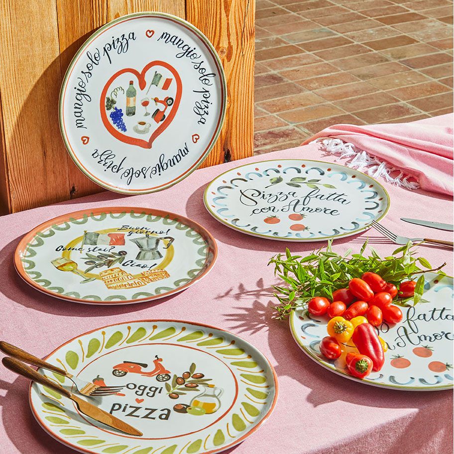 TOGNANA SET 4 PIATTI PIZZA – Greco Home