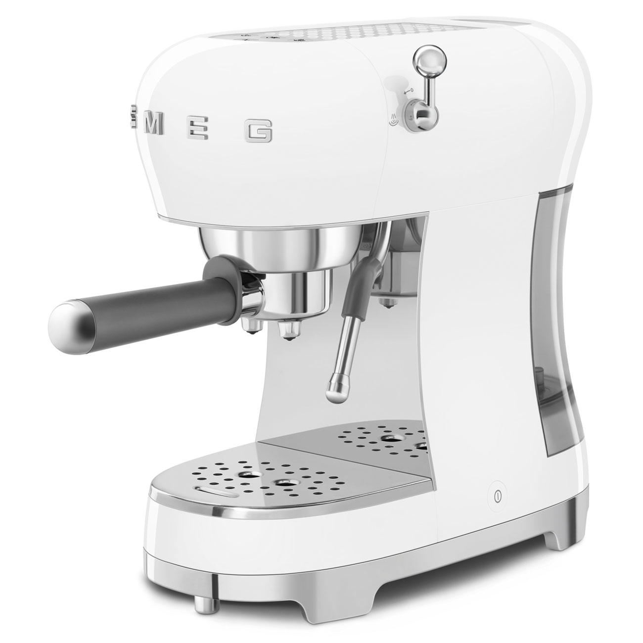 SMEG MACCHINA DA CAFFE ESPRESSO MANUALE BIANCA – Greco Home